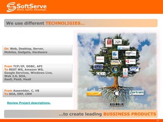 SoftServe - The Difference Is You! Join Professionals! | PPTX