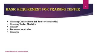 Soft service training center expectation settings | PDF