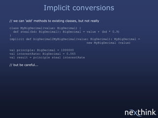 Softshake 2013: 10 reasons why java developers are jealous of Scala ...