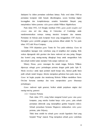 Makalah Video Games: Platform, Programmers, and Players | DOCX