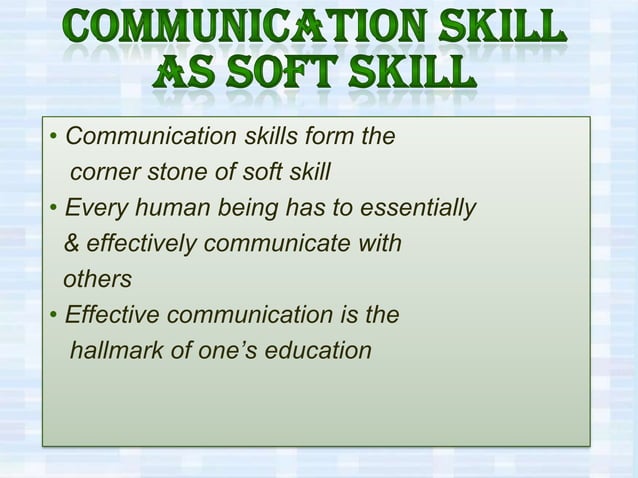 Soft skill for managers | PPTX