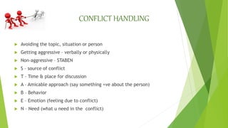 Conflict Resolution | PPTX