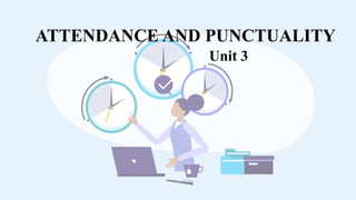 Life skills - soft skill, work environment, Attendance and punctuality ...