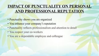 Life skills - soft skill, work environment, Attendance and punctuality ...