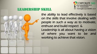 Soft skills by corporate 360 training solutions | PPT