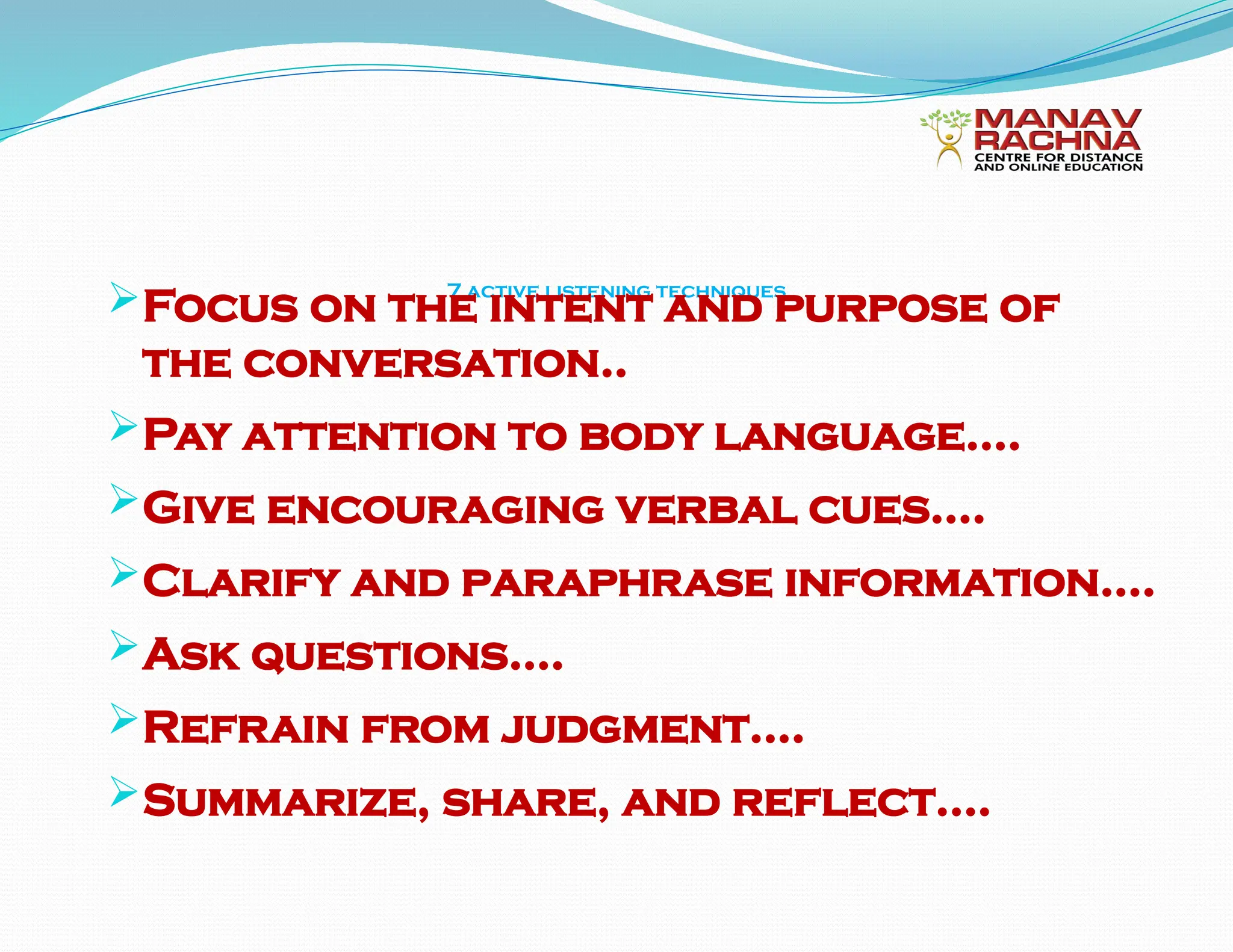 Communication Skills # Soft Skills - Listening Skills PPT.pptx