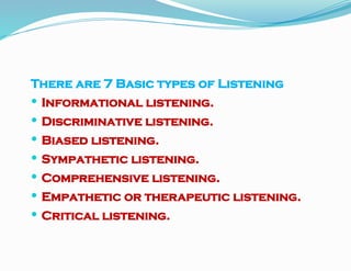 Communication Skills # Soft Skills - Listening Skills PPT.pptx