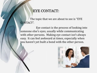 eye contact.pptx