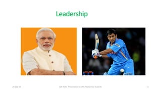 Soft skills Presentation for CPC Polytechnic,MYSURU Students | PPT