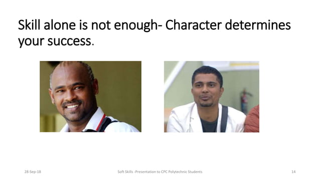 Soft skills Presentation for CPC Polytechnic,MYSURU Students | PPT