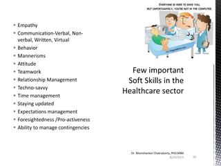 Soft skills for the doctors by dr manishankar chakraborty | PPTX