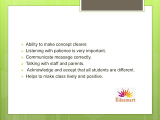 Soft Skills: Foundation to be modern teacher | PPTX