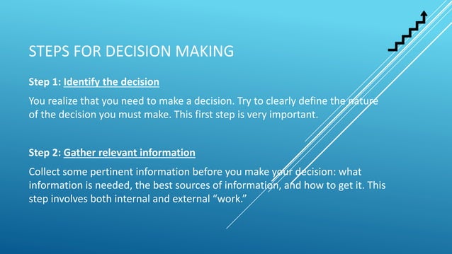 What is Perception?What is Individual Decision Making?7 Steps to ...