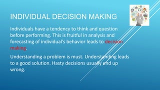 What is Perception?What is Individual Decision Making?7 Steps to ...