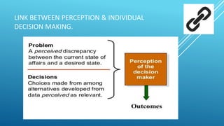 What is Perception?What is Individual Decision Making?7 Steps to ...