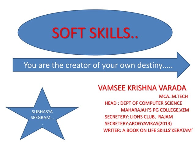 Softskills introduction | PPT