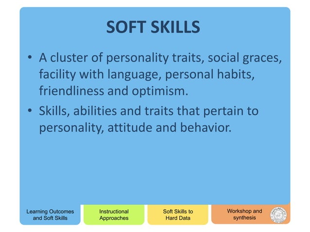 Soft skills methods of teaching and assessment | PPT | Educational Assessment | Education
