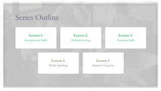 Soft skills series Problem Solving and Listening Skills | PDF