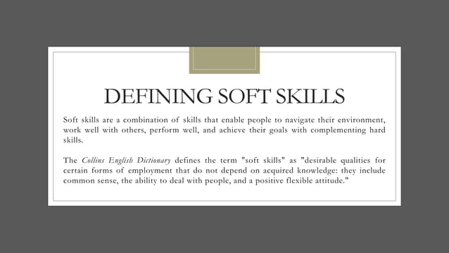 Soft skills series introduction to soft skills | PDF | Resume Writing ...