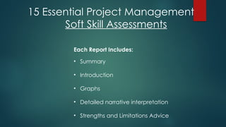 Essential Project Management Soft Skills: A Self-Assessment | PPTX
