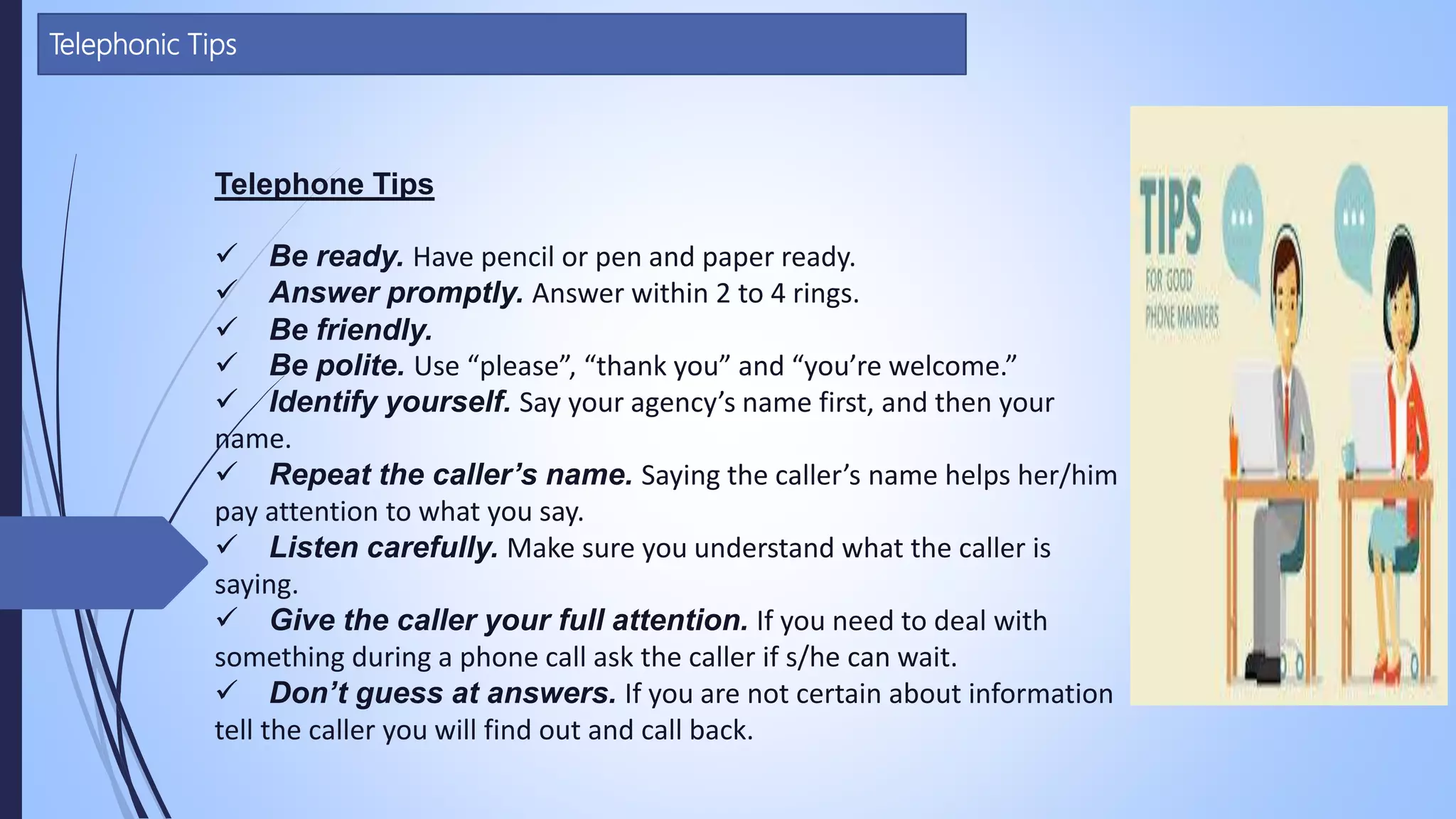 Soft skill & telephonic etiquettes | PPTX