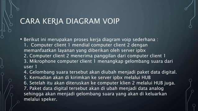 Softswitch, Diagram VoIP, Cara Kerja Diagram VoIP | PPTX