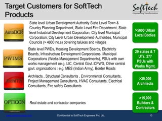 SoftTech Corporate Presentation | PPSX | Computer Software and Applications | Computing