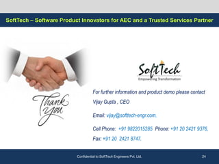 SoftTech Corporate Presentation | PPSX | Computer Software and Applications | Computing