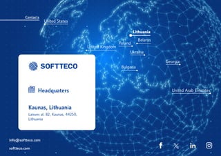 SoftTeco Company Profile - Custom Software Solutions | PDF