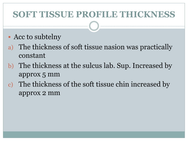 soft tissue analysis - Copy.pptx | Dental Health | Diseases and Conditions