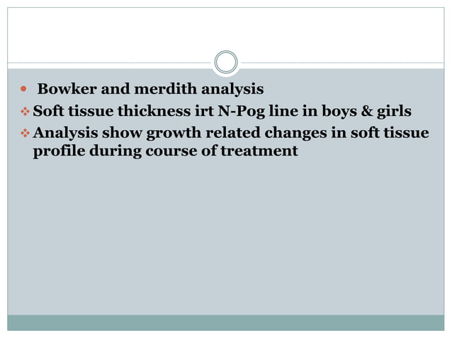 soft tissue analysis - Copy.pptx | Dental Health | Diseases and Conditions