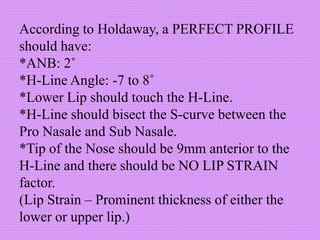 Soft tissue analysis report) | PPTX