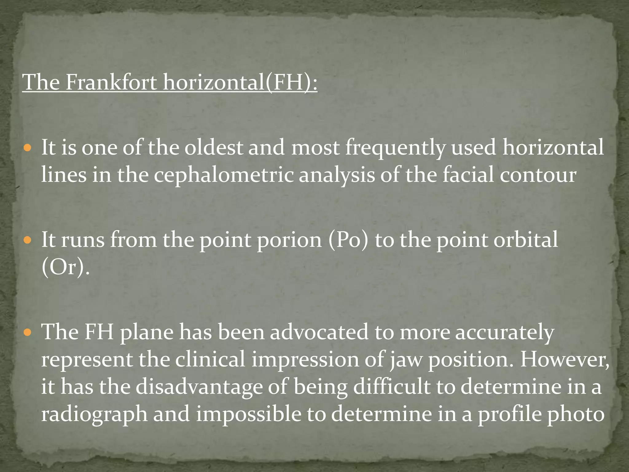 Soft tissue analysis | PPTX