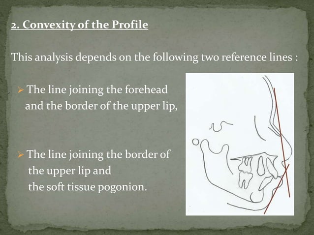 Soft tissue analysis | PPTX