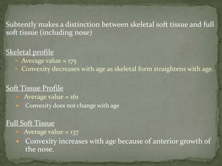 Soft tissue analysis | PPTX