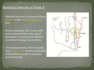 Soft tissue analysis | PPTX