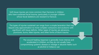 management of oral soft tissue injuries and luxation.pptx