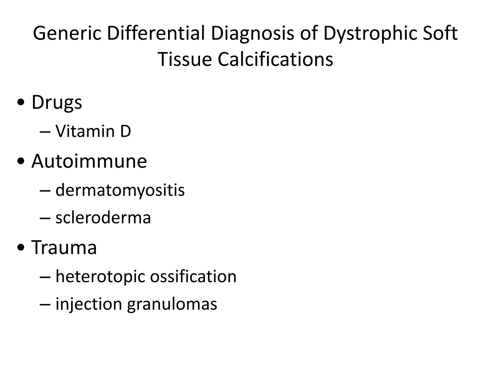 Soft tissue calcification | PPTX