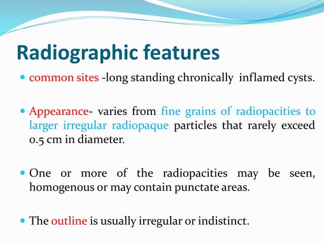 Soft tissue calcification of head and neck | PPTX | Ear, Nose and ...