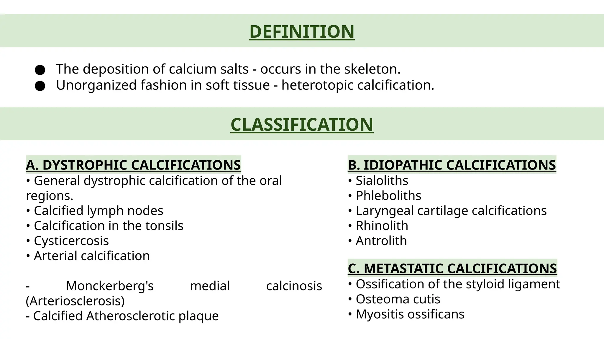 SOFT TISSUE CALCIFICATIONS - SHAIKA PARVEEN (2025).pptx