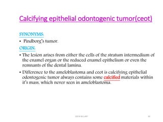 abnormal calcifications in head and neck region also with oral tissues ...