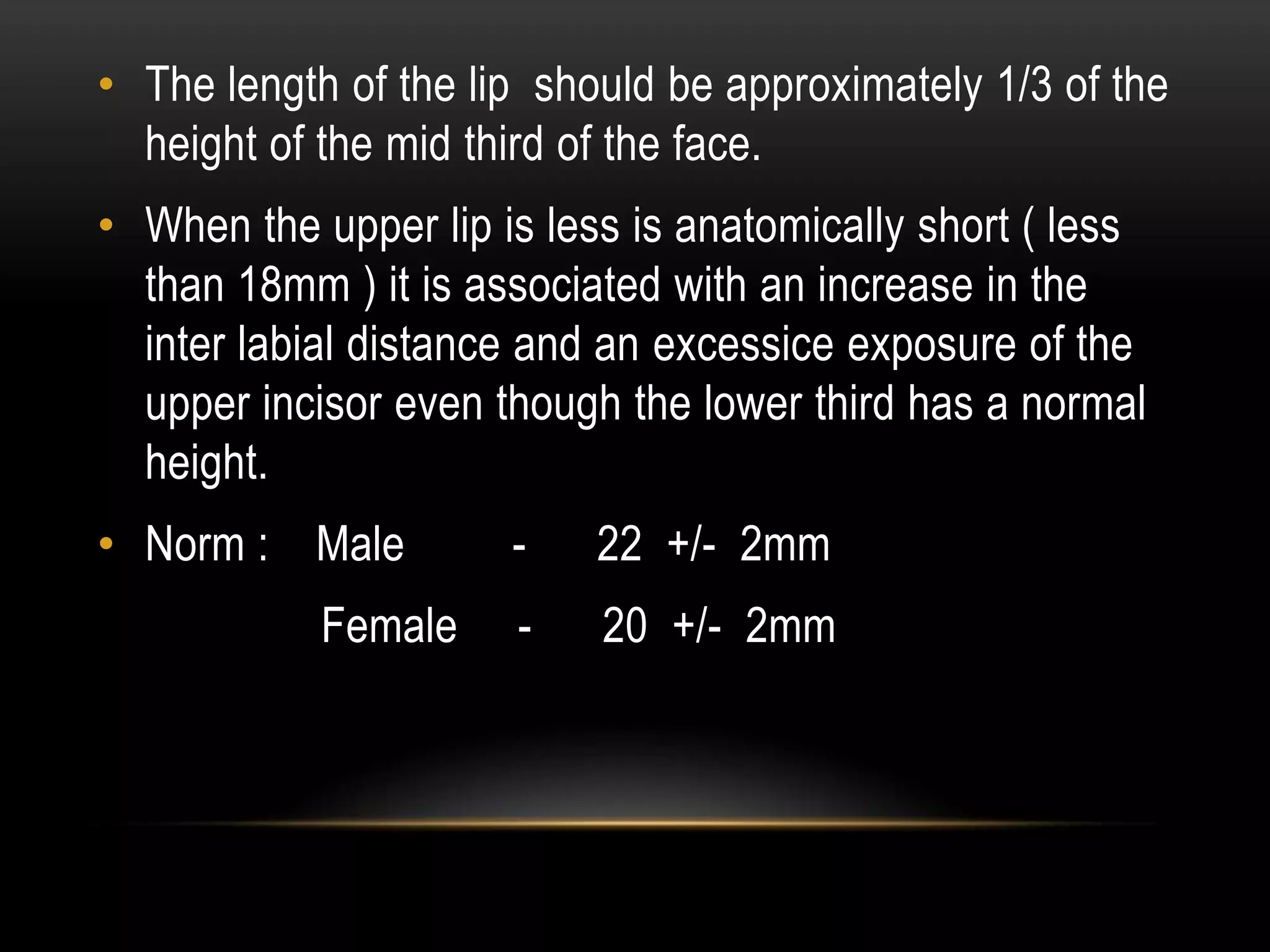 Soft tissue cephalometric analysis for orthognathic surgery | PPTX