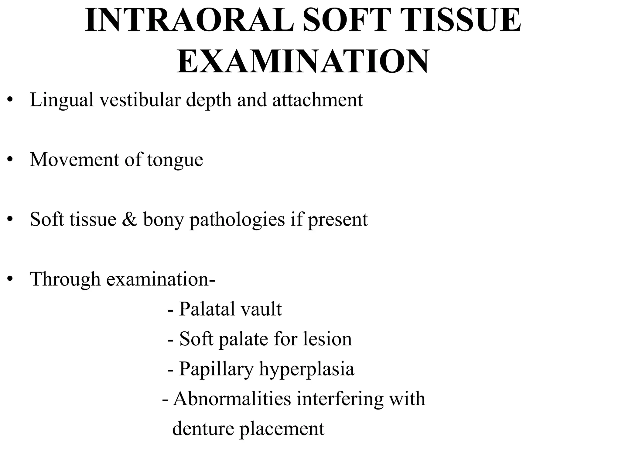 Soft tissue changes in preprosthetic surgery | PPTX