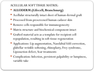 Soft tissue fillers in plastic surgery.pptx