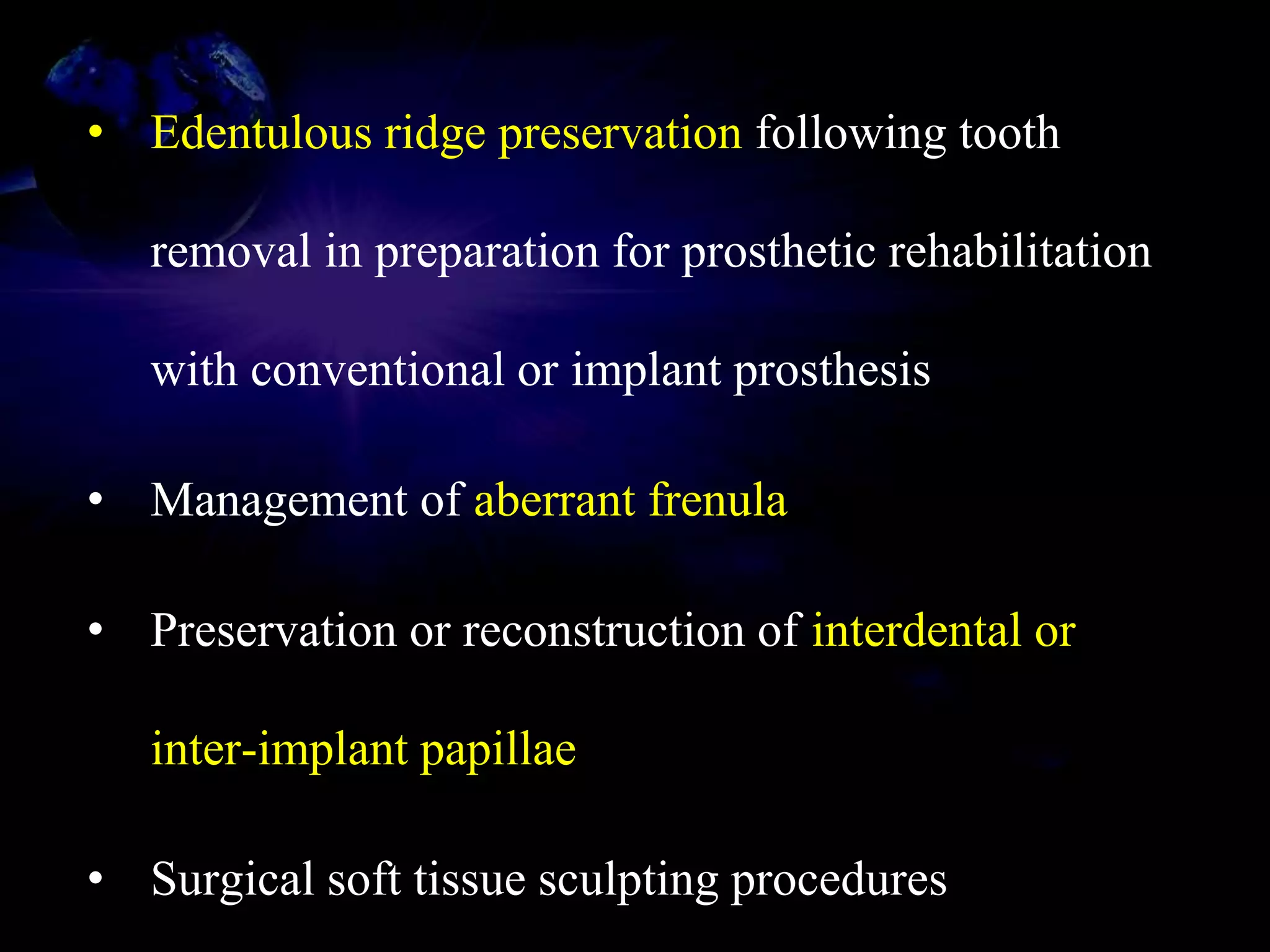 Soft tissue grafting around implants | PPTX