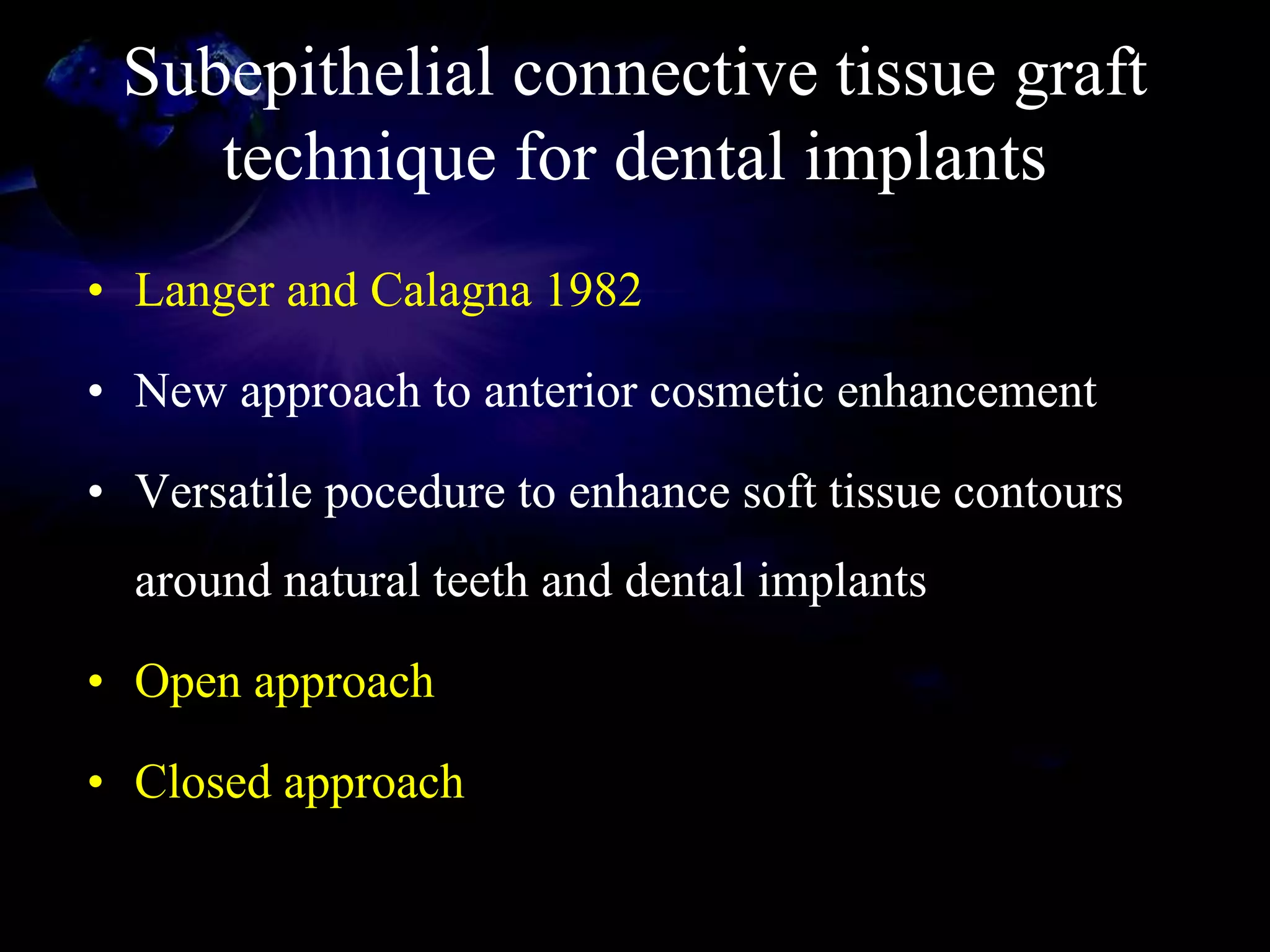 Soft tissue grafting around implants | PPTX