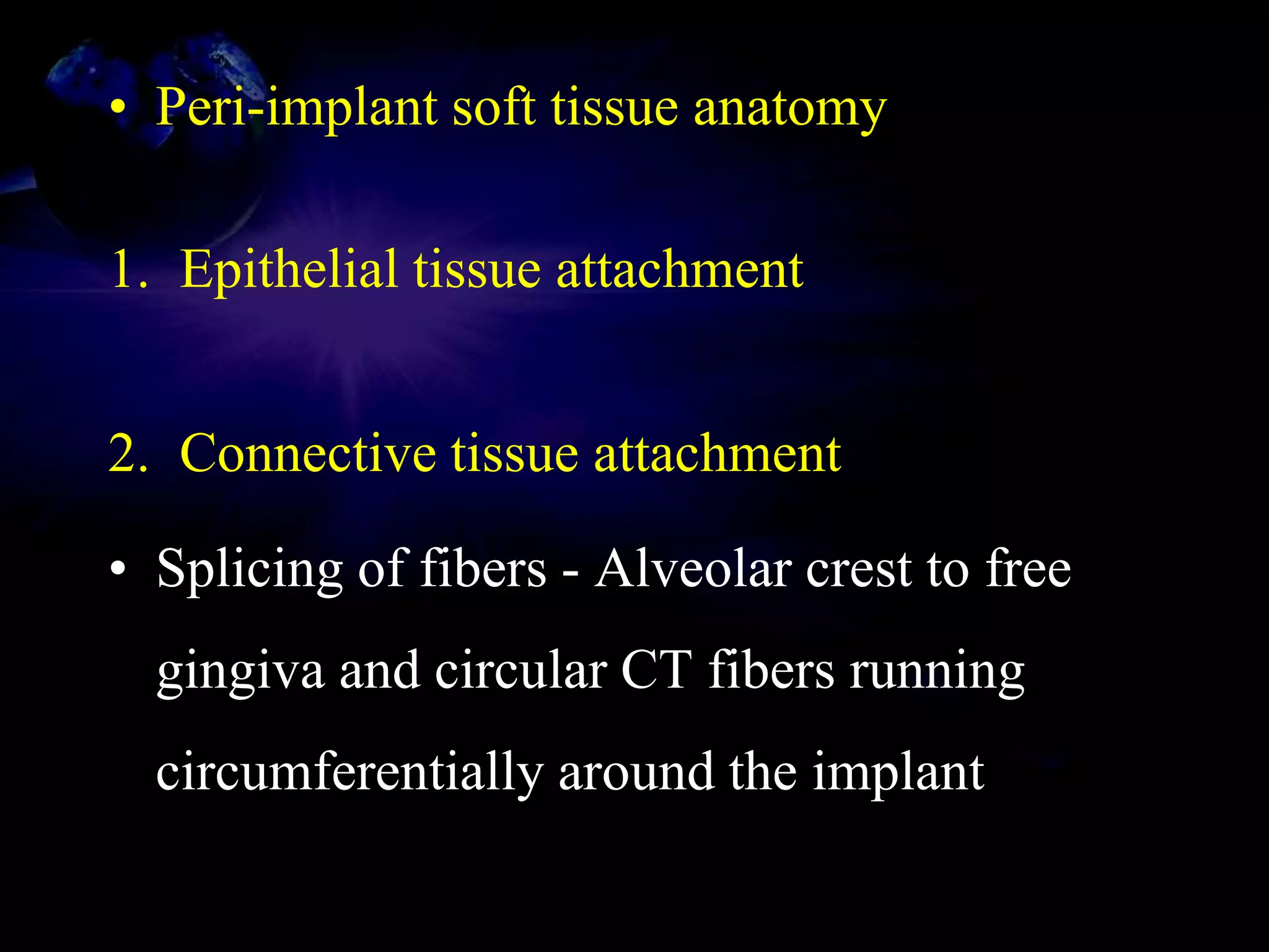 Soft tissue grafting around implants | PPTX