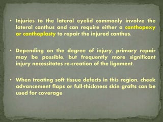 Soft tissue handling in pan facial trauma | PPTX