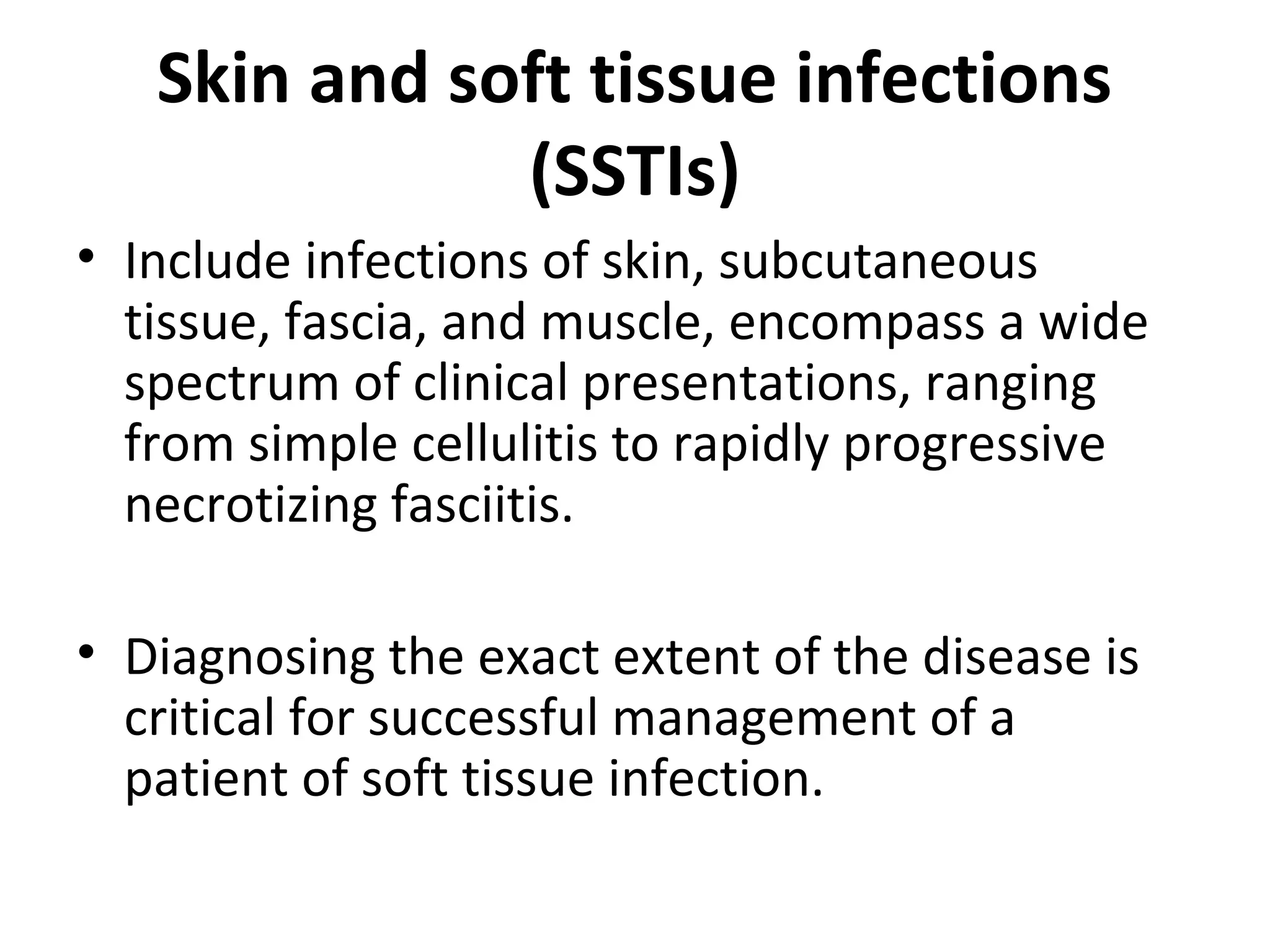 Soft tissue infections surgery | PPT