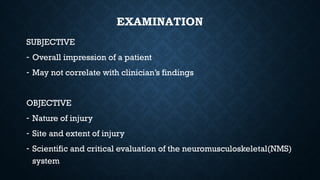 Soft tissue injuries.pptx is injury occured | PPTX